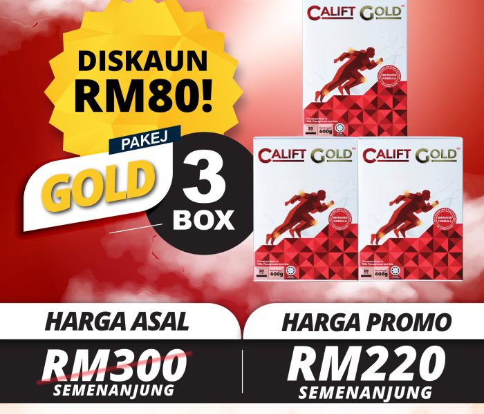 NAK SEMBUH LUTUT – CALIFT GOLD